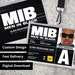 Personalized MIB Men in Black ID Card Personalized Agent - Replica Prop ...