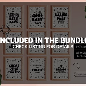 Notorious One Birthday Decor Bundle, Notorious Party Pack, Printable the Big One Party ...