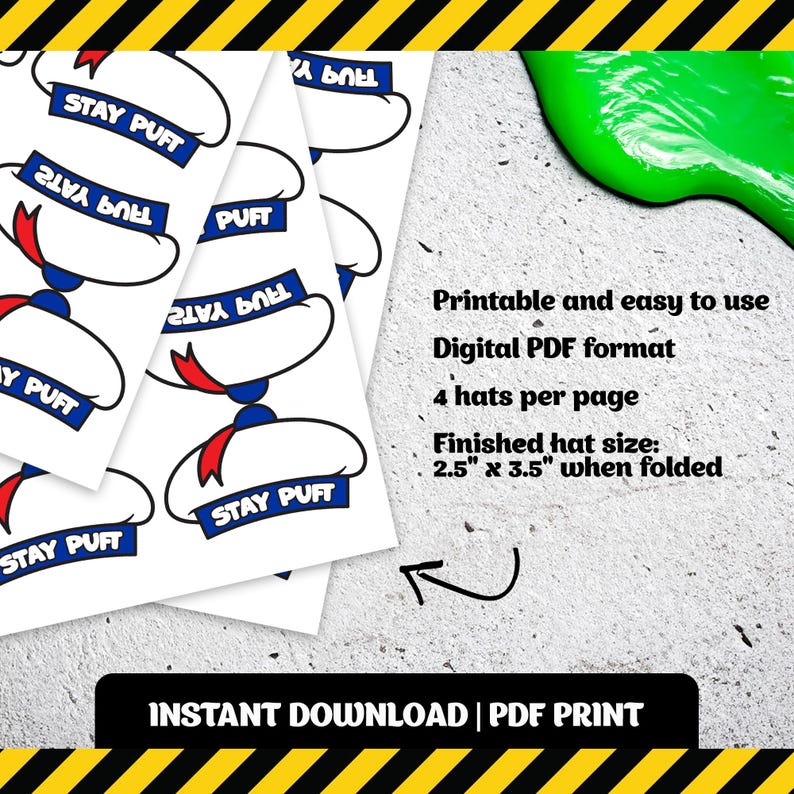 Stay Puft Topper Marshmallow Man Treat - Ghostbusters Party Decor ...