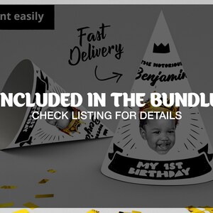 Notorious One Birthday Decor Bundle, Notorious Party Pack, Printable the Big One Party ...
