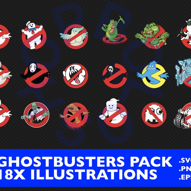 Ghostbuster Logo Png - Etsy