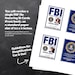 X Files FBI Agent Fox Mulder Dana Scully ID Badge Pack Cosplay ...