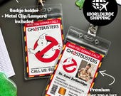 Christmas Lanyards For Id Badges Agent Costume Accessories, Black ID ...