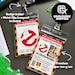 Personalized Ghostbusters Movie ID Card - Replica Prop, Halloween ...
