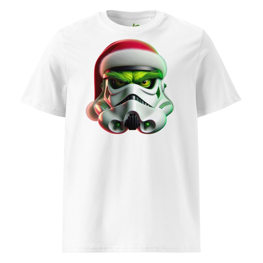 Star Wars Stormtrooper Grinch Christmas Organic Cotton T-shirt Gift for ...