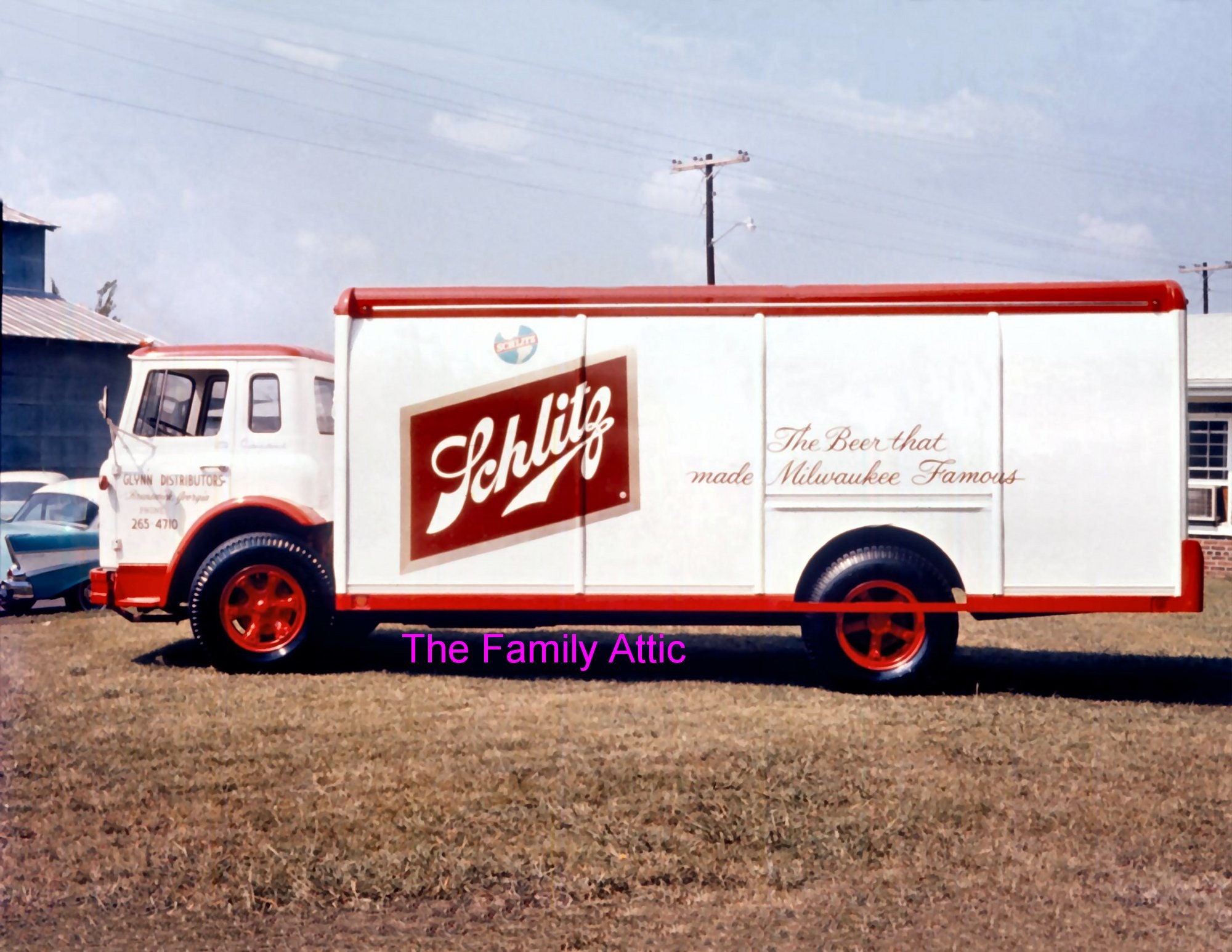 Schlitz Beer Box Truck Photo Glyn Distributors Brunswick Ga 1960s ...