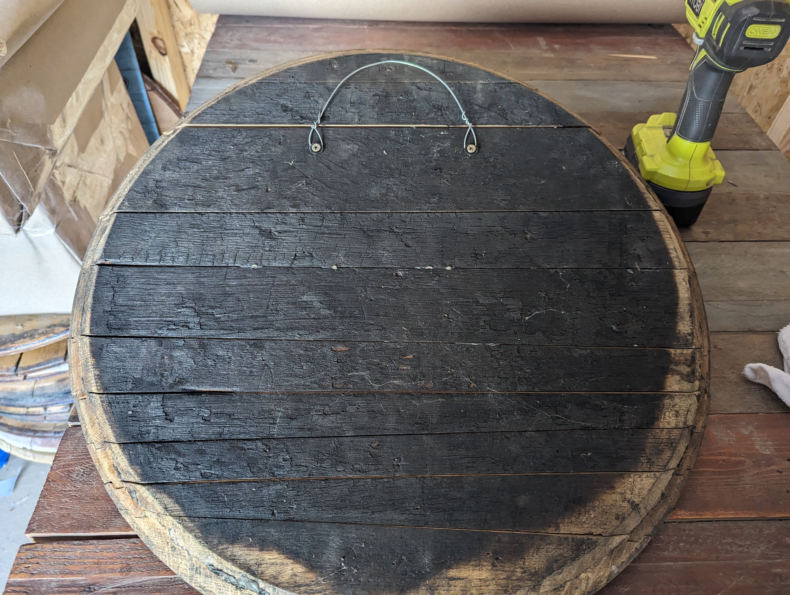 Laser Engraved Authentic Bourbon Barrel Head - Etsy