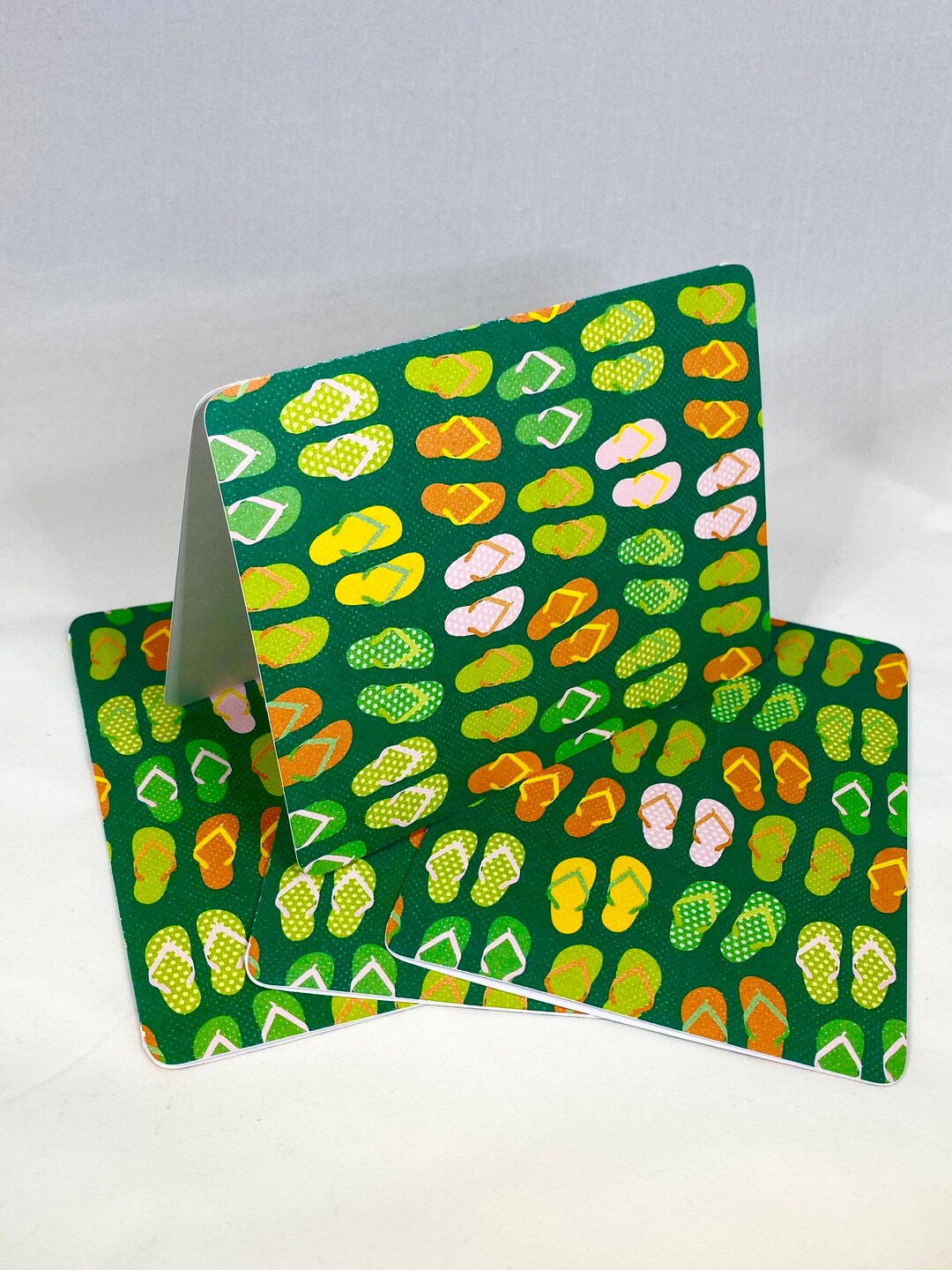 Flip Flop Cards With Envelopes - Etsy