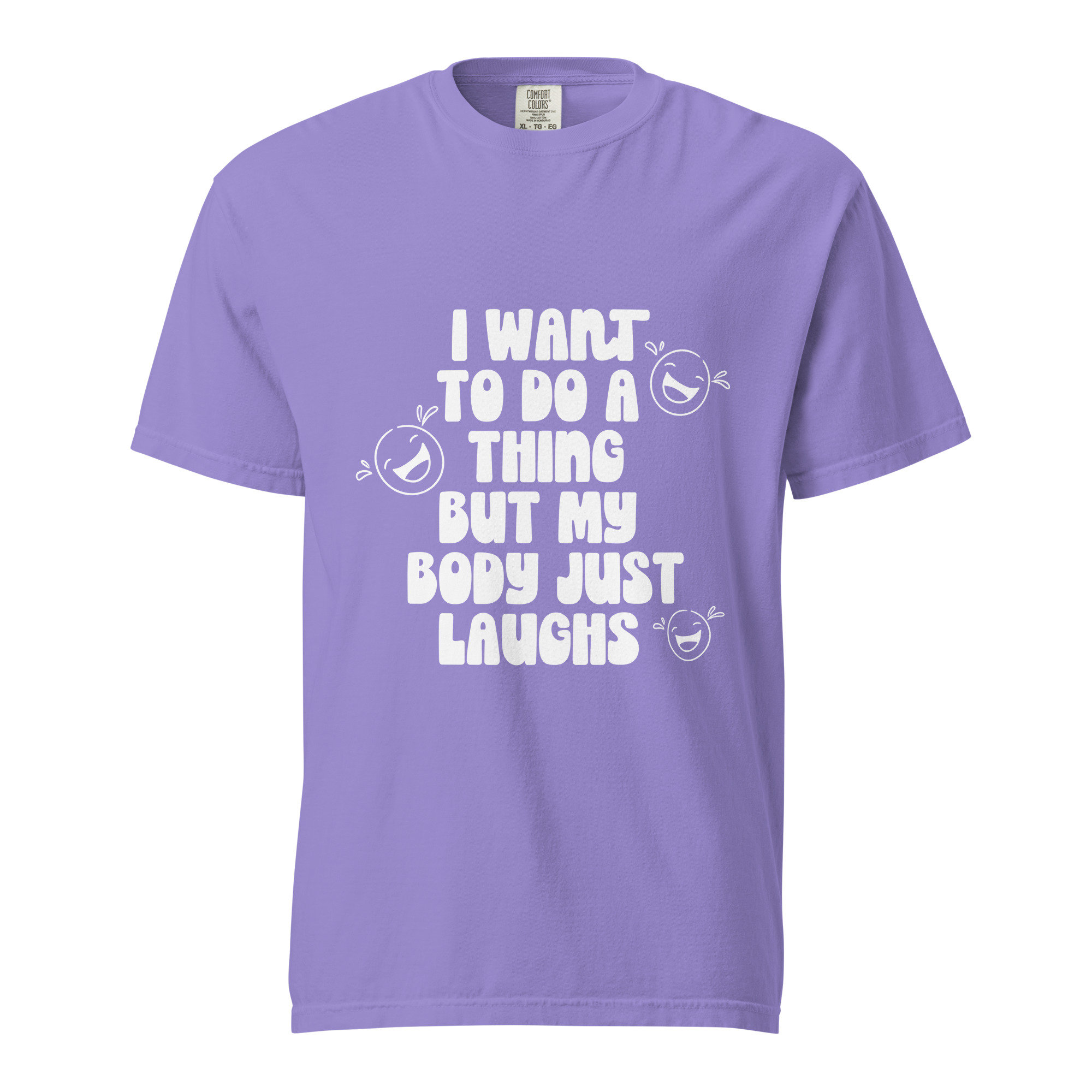 Funny Chronic Illness Shirt My Body Just Laughs T-shirt Autoimmune ...