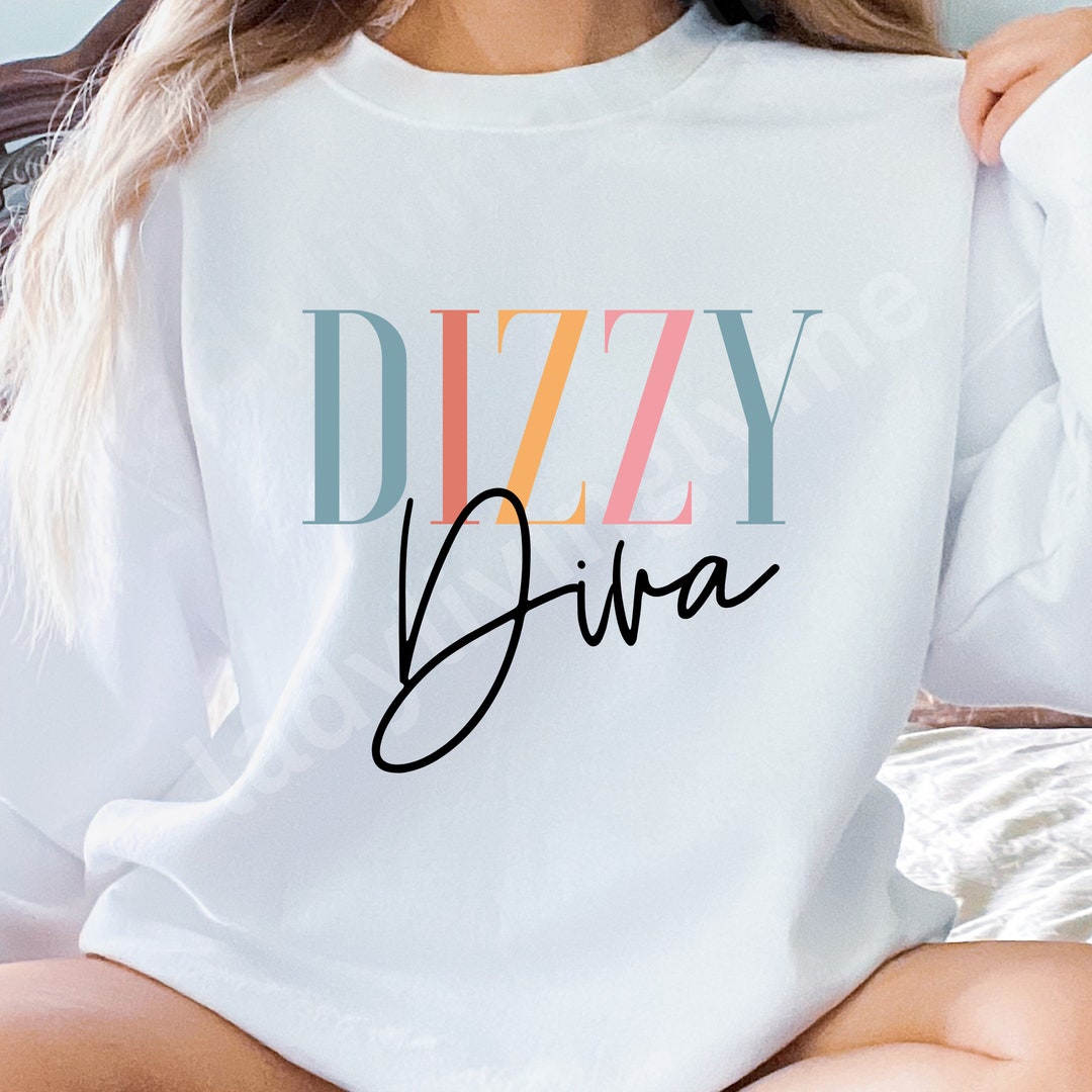 Funny POTS Clip Art Dizzy Diva SVG & PNG File Dysautonomia Cut File ...