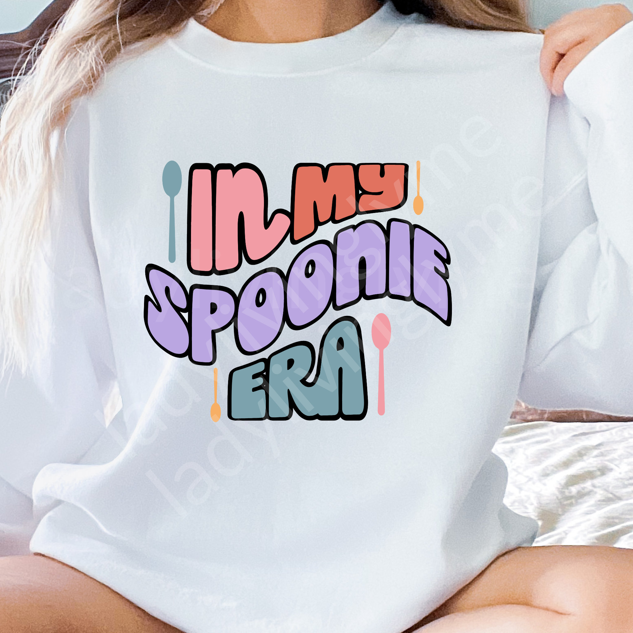In My Spoonie Era SVG Cut and PNG Files Colorful Spoon Theory Digital ...