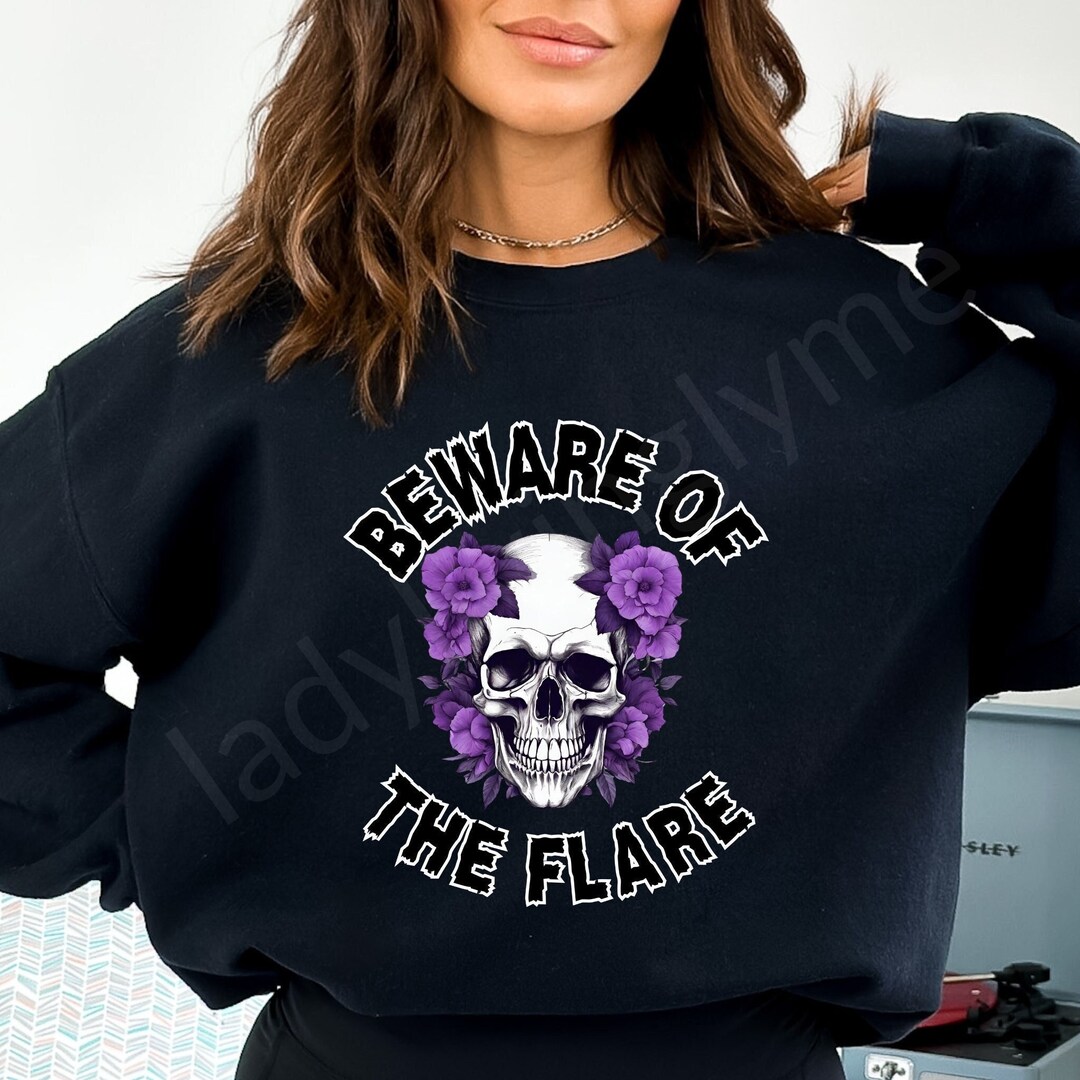 Flare Day Clip Art Funny Beware of the Flare SVG Chronic Illness PNG ...