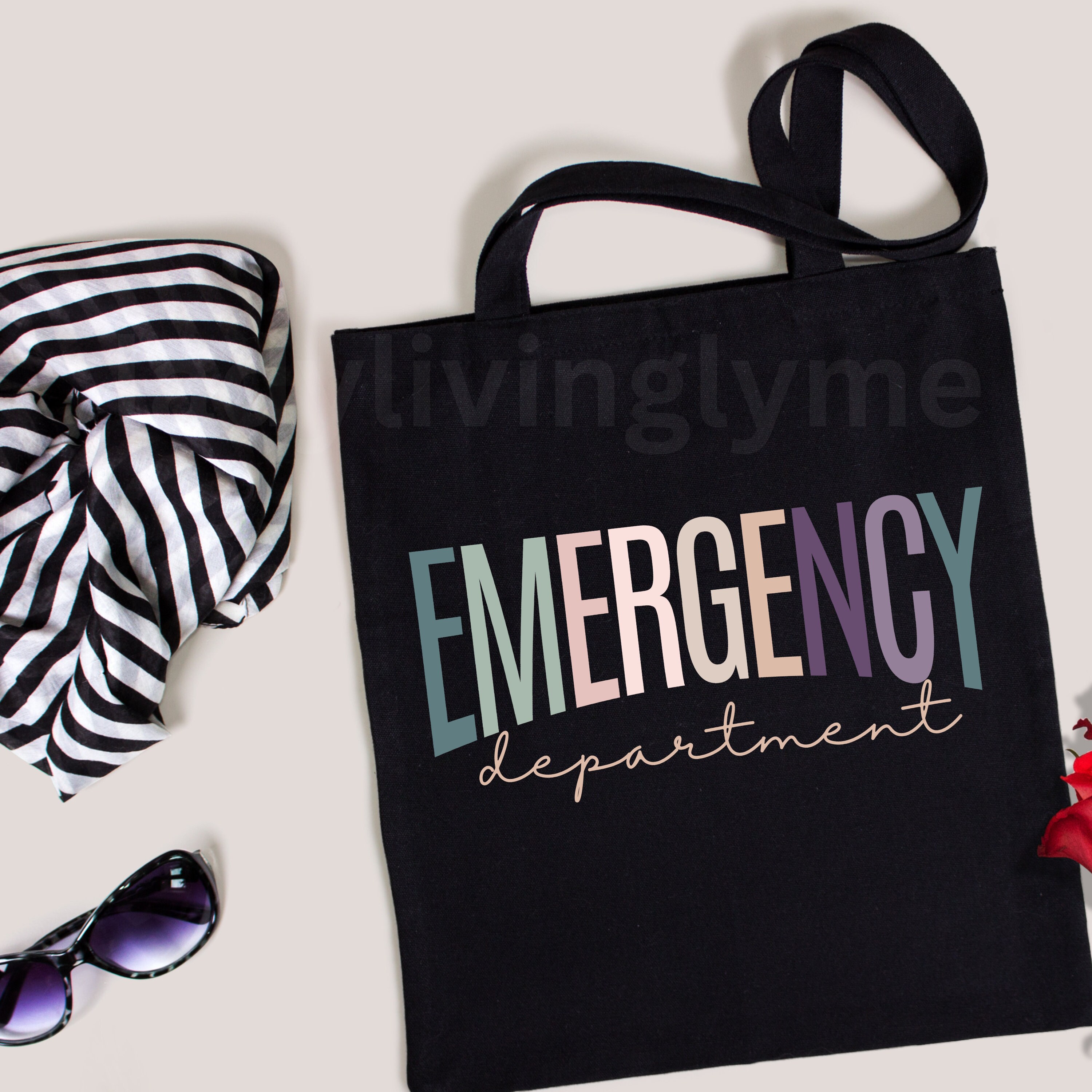 Emergency Department PNG File ER Nurses SVG Muted Pastels Shirt Design ...