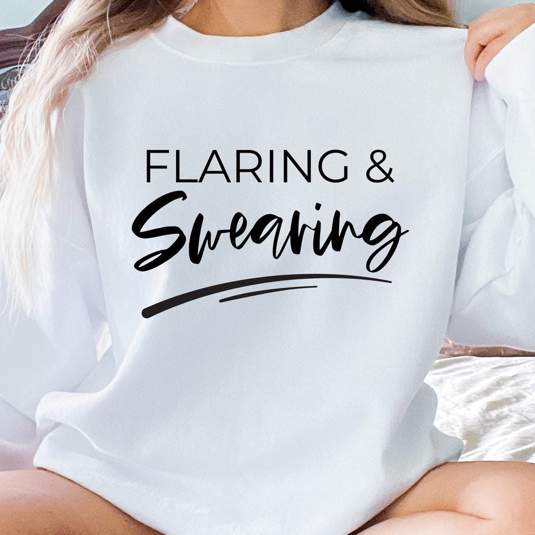 Funny Flare Day Clip Art Flaring and Swearing Cut File Rheumatoid ...