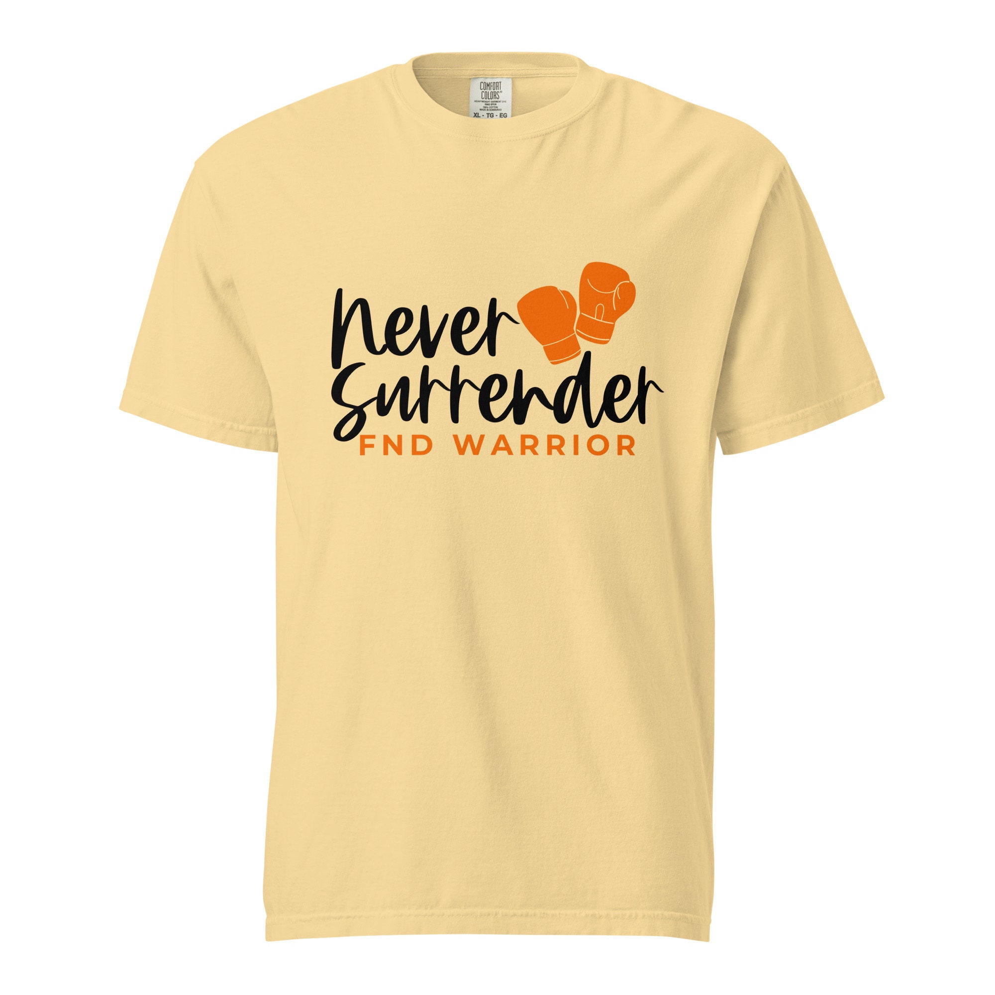 Never Surrender FND Warrior T-shirt Functional Neurological Disorder ...