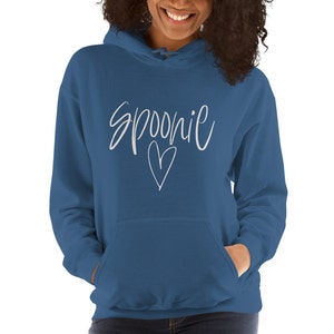 Spoonie Sweatshirt Hoodie Women's Spoonie Gift Idea Spoonie Love With ...