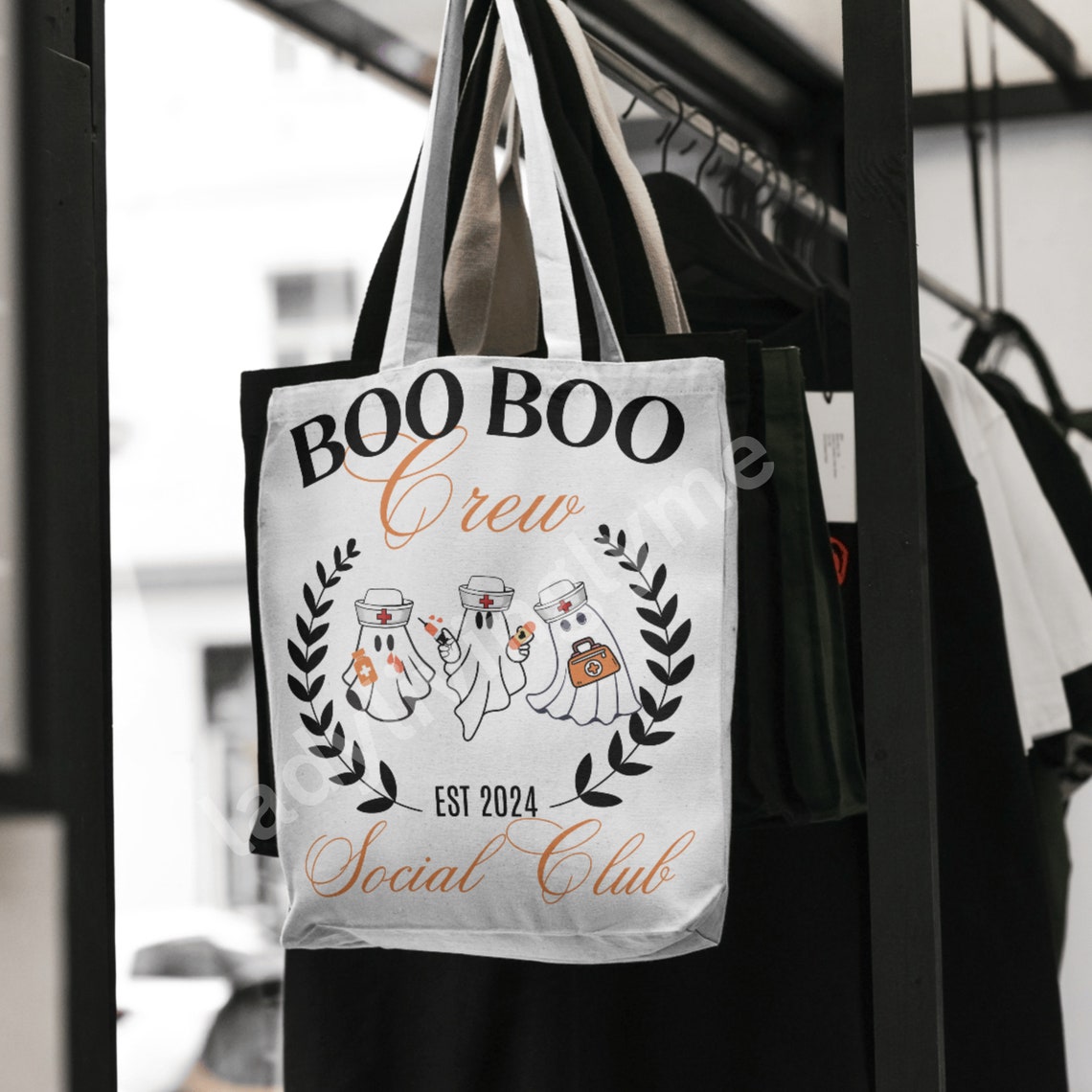 Boo Boo Crew Social Club SVG Nurses Halloween Clip Art Soft Girl ...