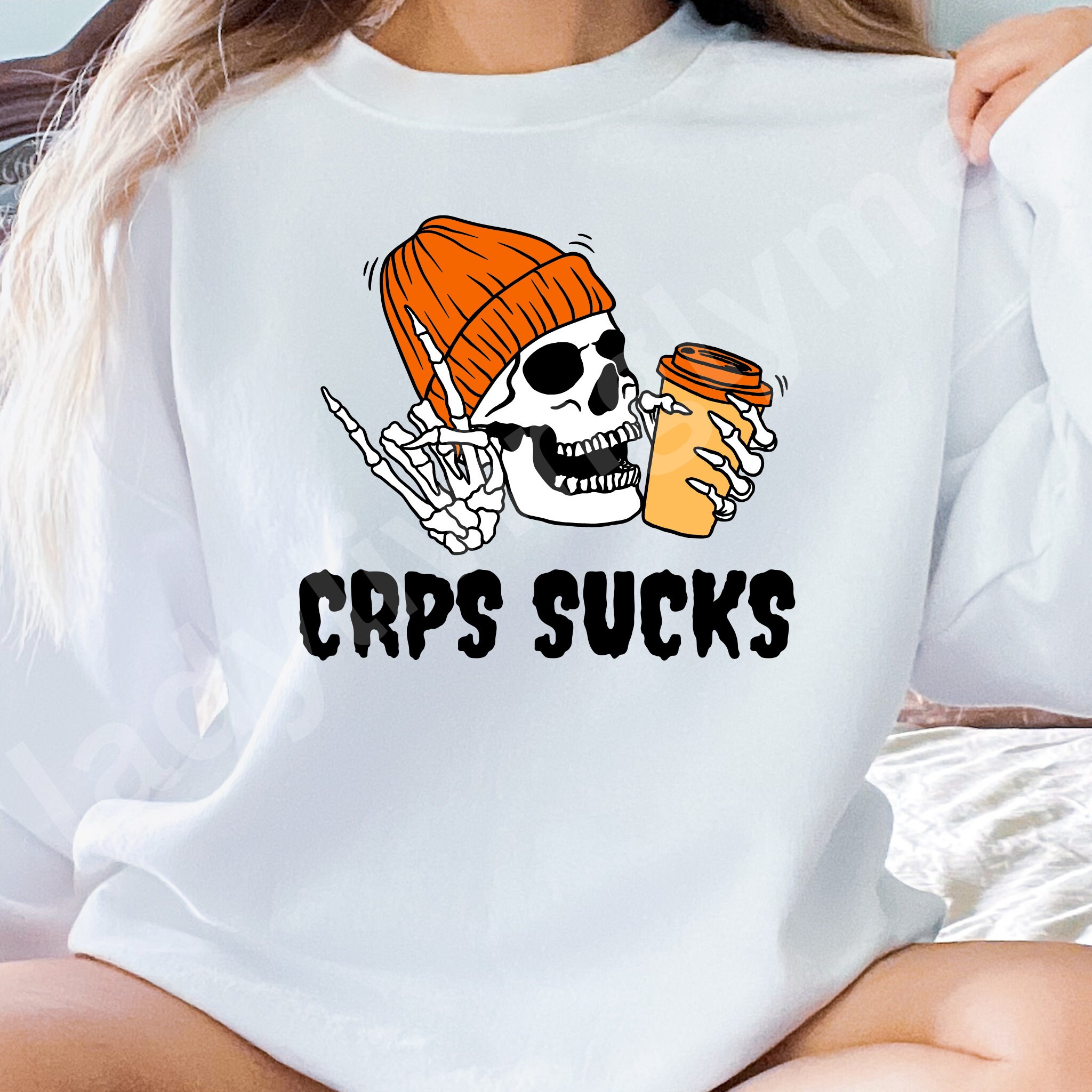 CRPS Sucks Clip Art SVG Cut File Complex Regional Pain Syndrome ...