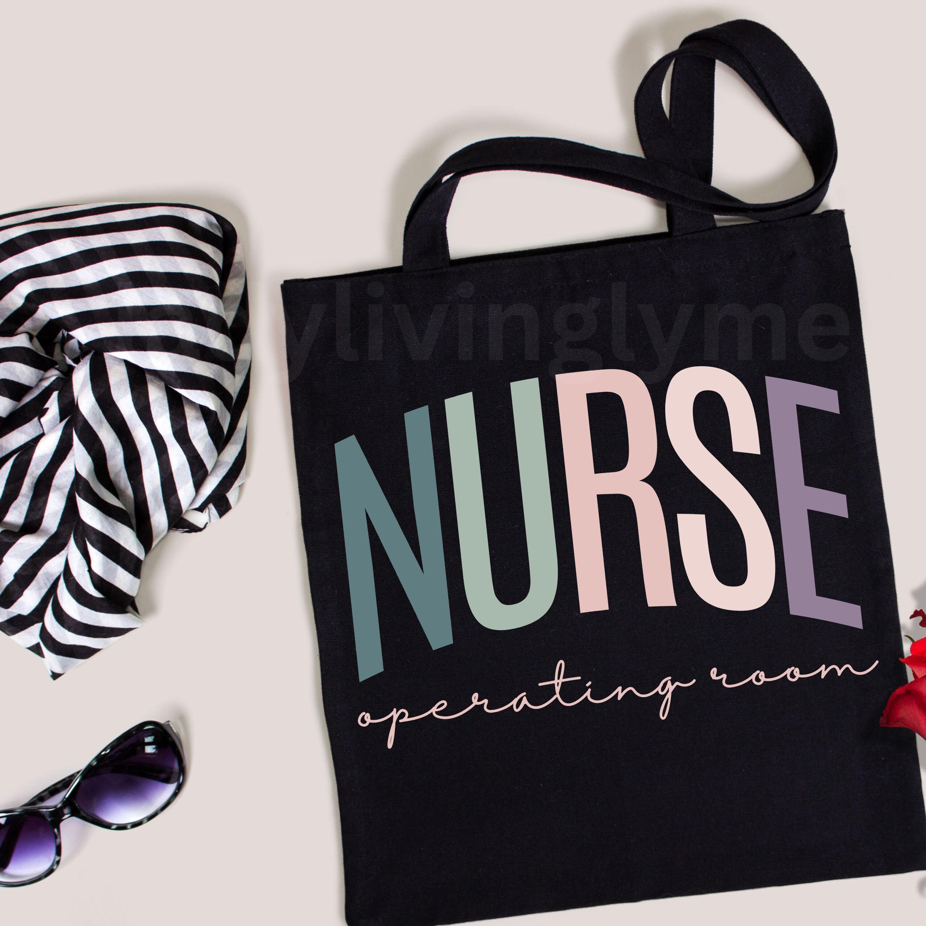 Operating Room Nurse SVG Perioperative Nurse PNG Pastels Scrub Nurse ...