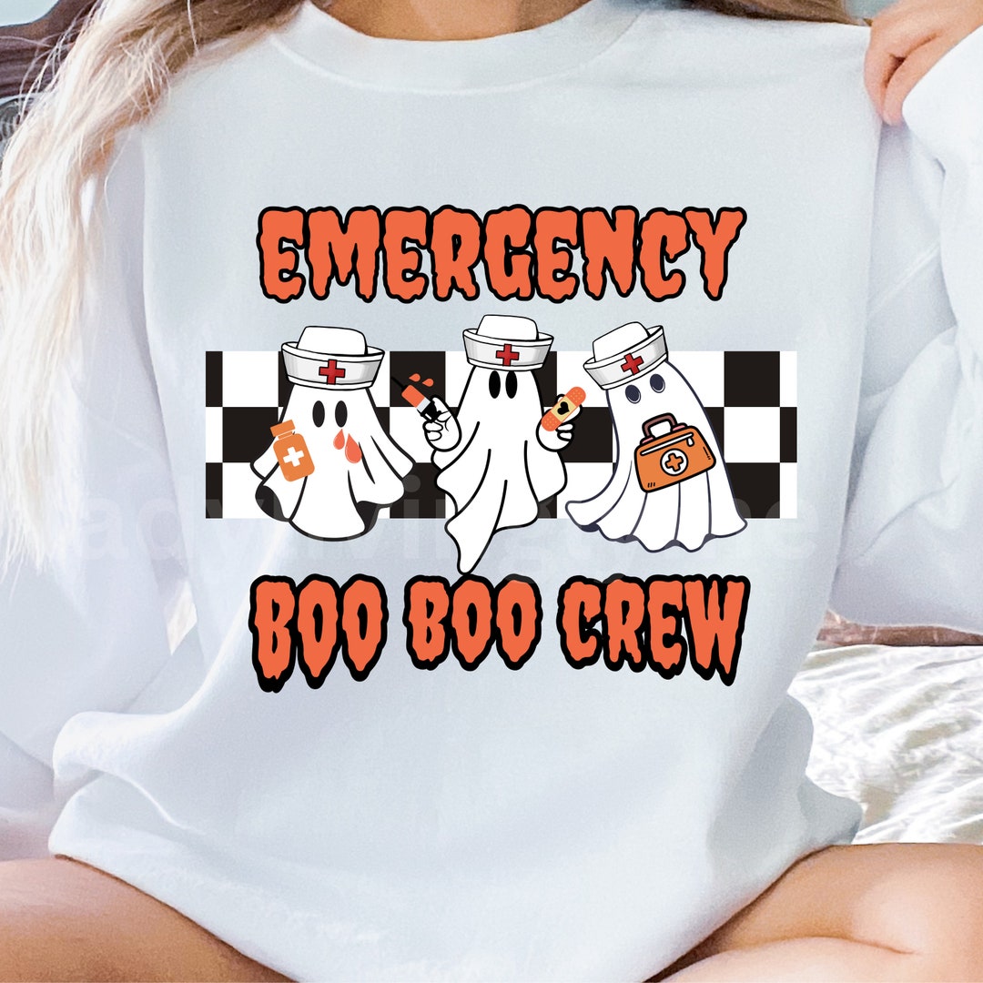 Emergency Boo Boo Crew PNG ED Nurses Halloween Clip Art Pediatric ...