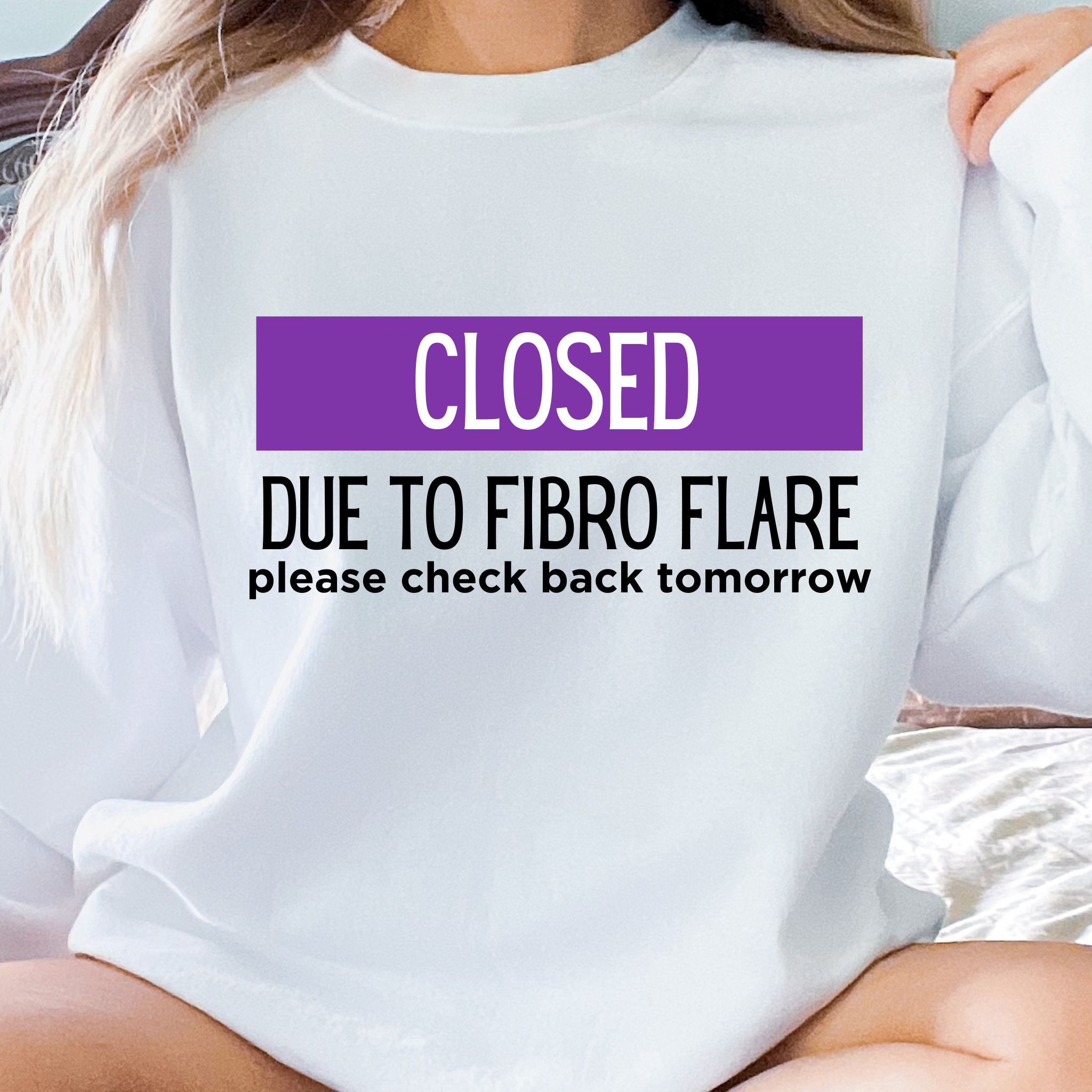 Fibromyalgia Awareness Clip Art Funny Flare Day SVG Cut File Sarcastic ...