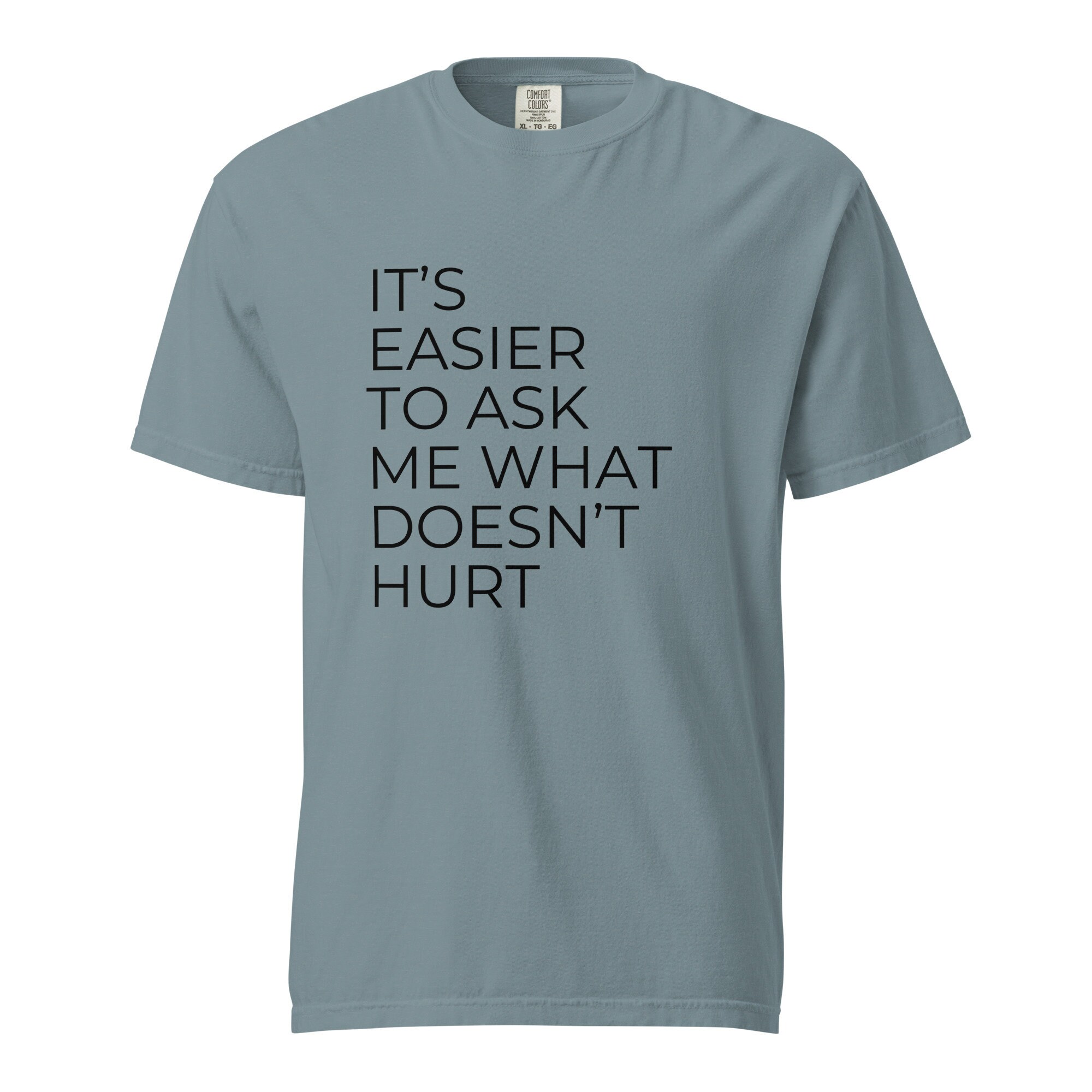 Chronic Pain Shirt Sarcastic Everything Hurts Fibromyalgia T-shirt CRPS ...