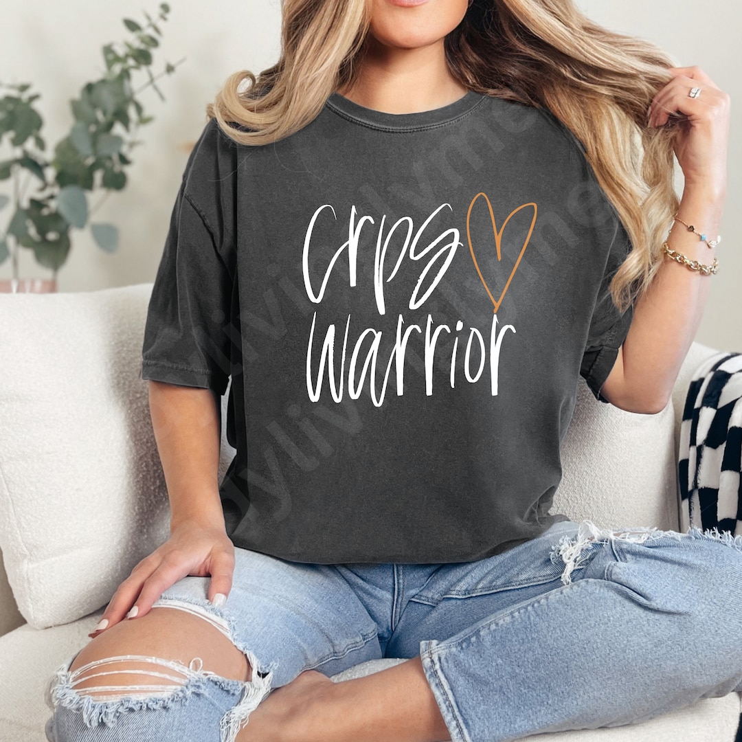 CRPS Warrior T-shirt Complex Regional Pain Syndrome Shirt for Women ...
