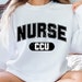 Critical Care Unit Nurse SVG CCU Nurse PNG Clip Art Black Varsity ...