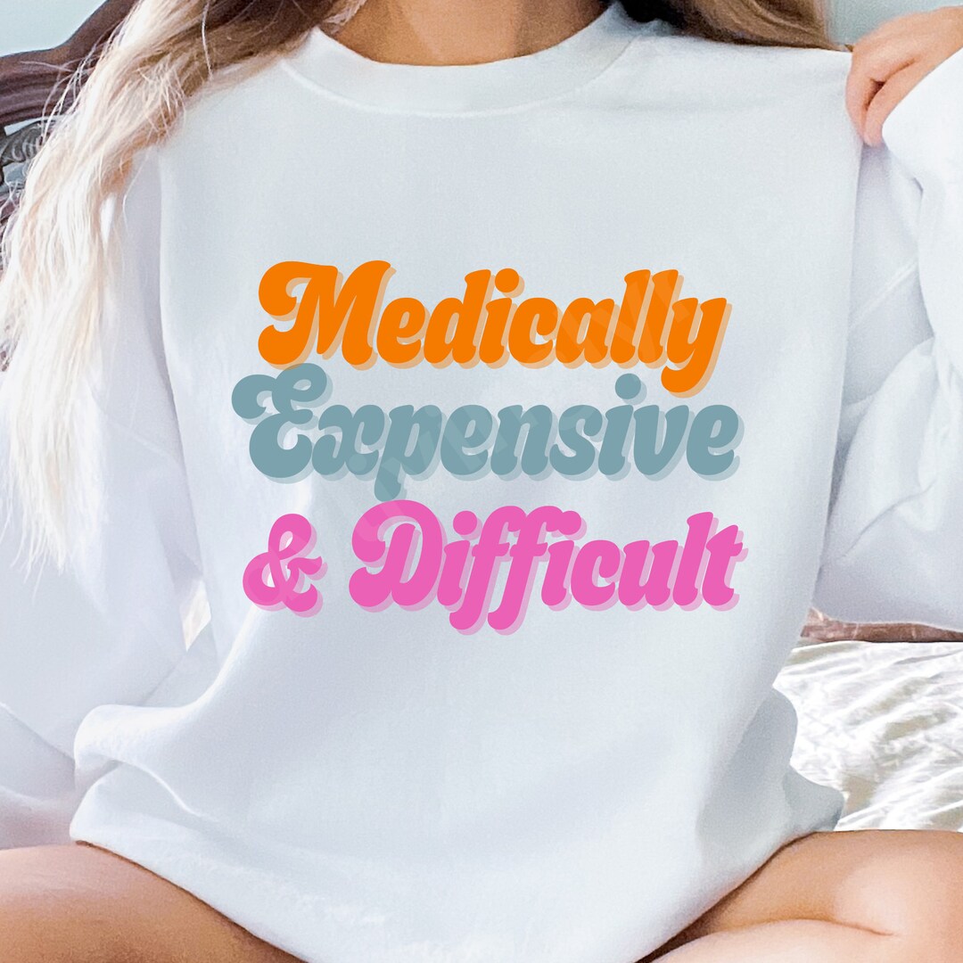 Funny Chronic Illness Clip Art Medically Expensive and Difficult Pain ...