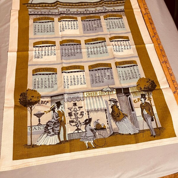 Tea Towel Calendar - Etsy