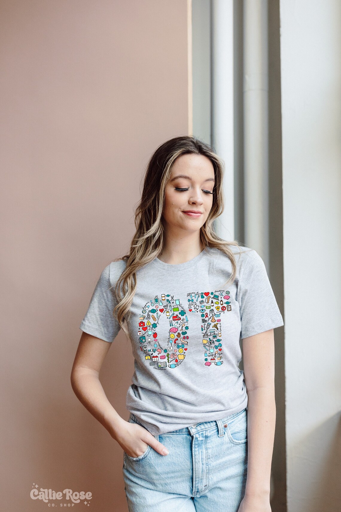 Medical OT Doodles Occupational Therapist Short-sleeve Unisex - Etsy