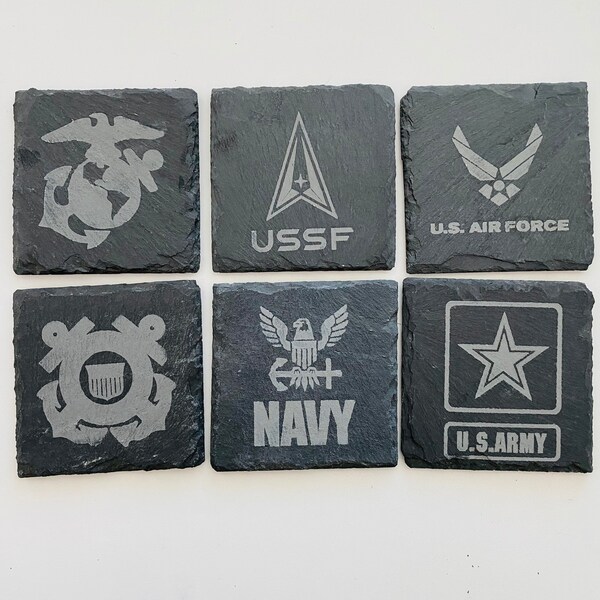 Military Coasters - Etsy