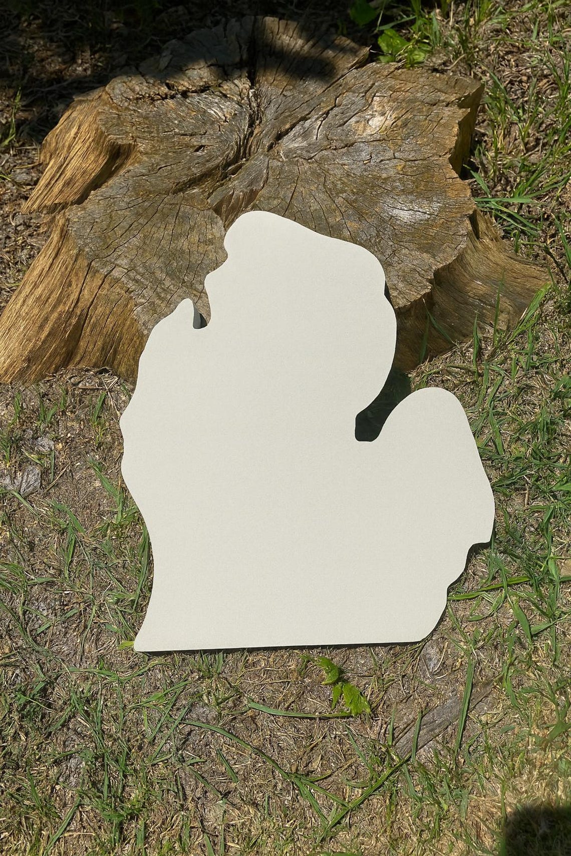 Michigan Shaped Stepping Stone | State Pride Garden Decor - Etsy