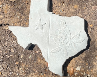 Garden Stepping Stone TEXAS - Etsy