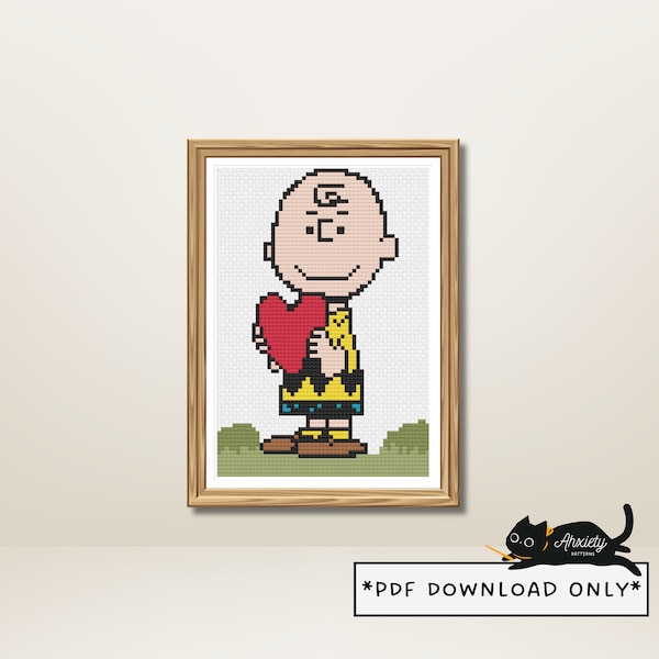 Peanuts Cross Stitch Pattern - Etsy