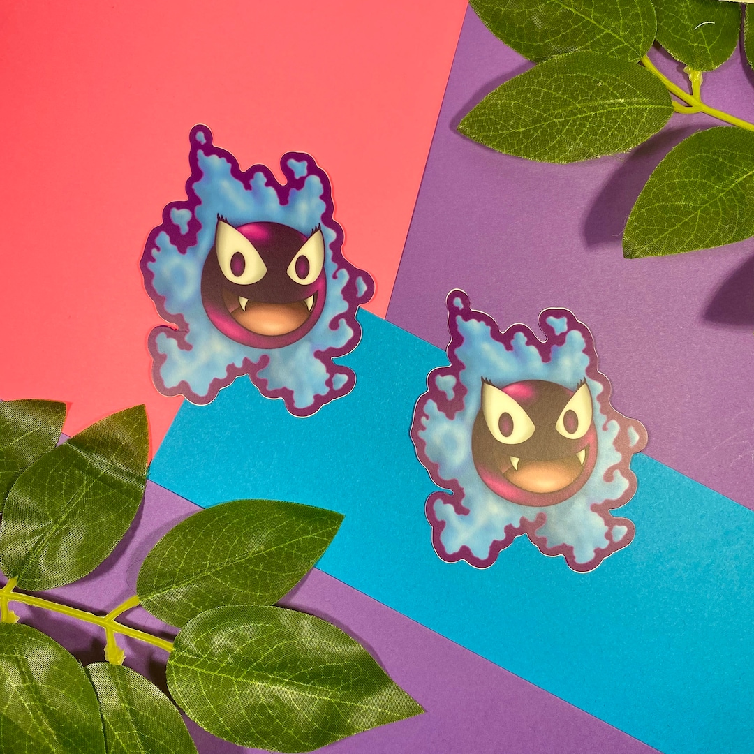 Shiny Ghosties Matte Vinyl Stickers - Etsy