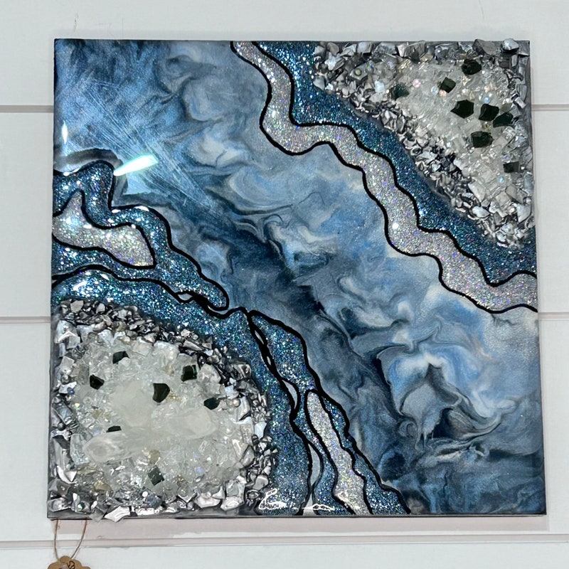 Resin Geode Wall Art - Etsy