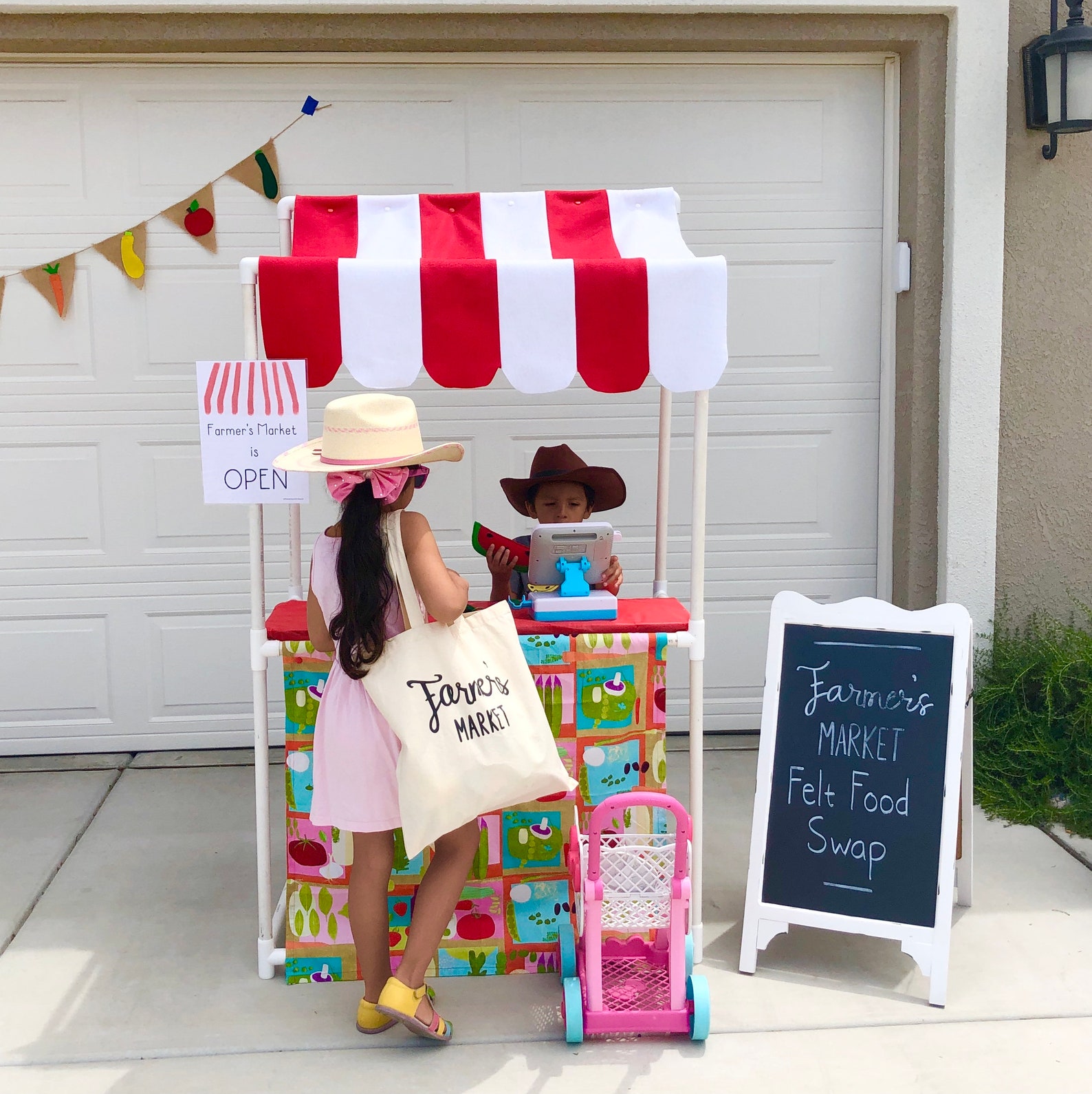 Farmer's Market Dramatic Play, Printable Learning Activity Bundle ...