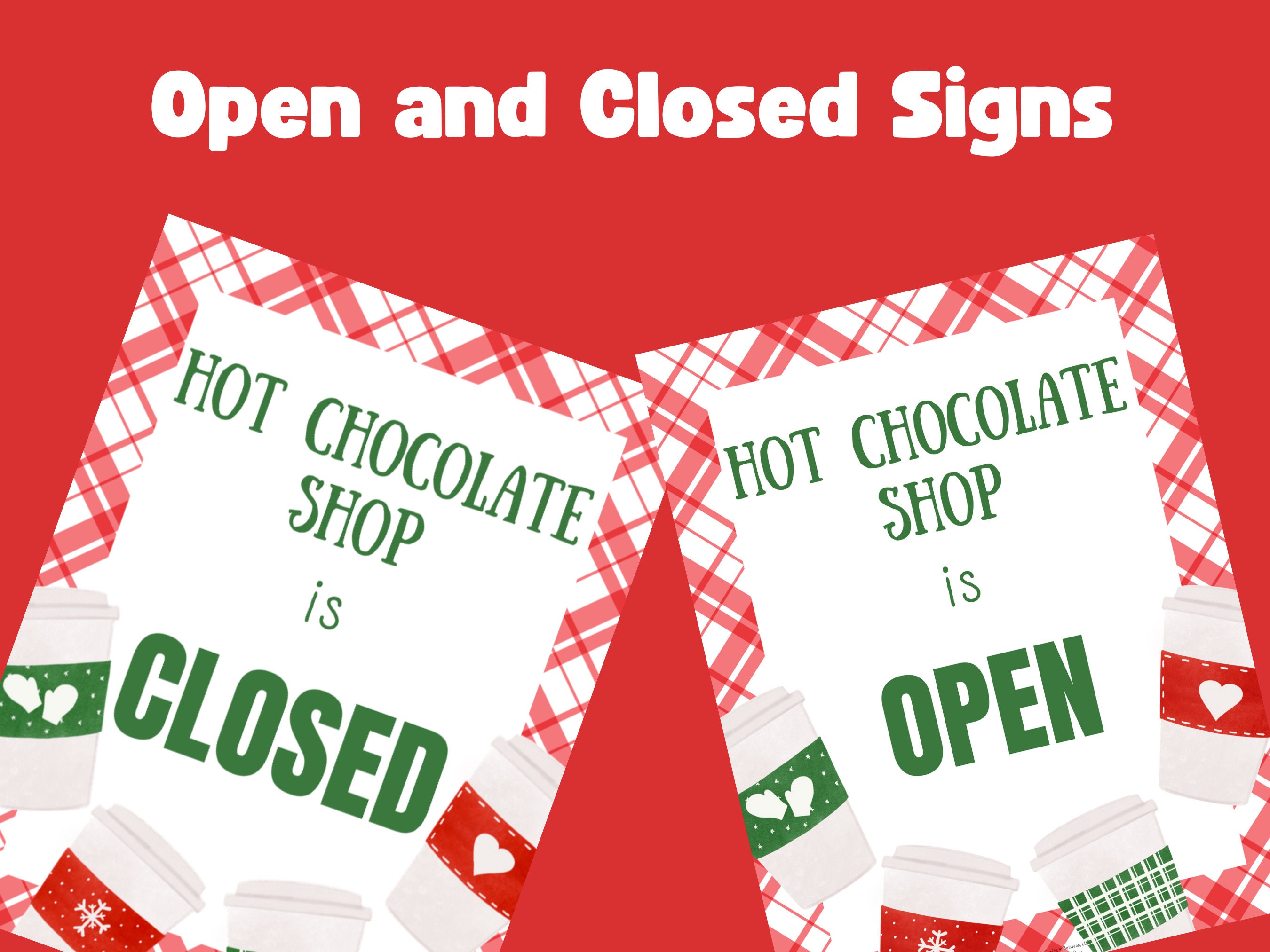 Hot Chocolate Dramatic Play, Pretend Play Set Up, Hot Cocoa Stand ...