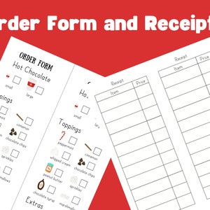 Hot Chocolate Stand Pretend Play Set (PDF Printable) - Etsy