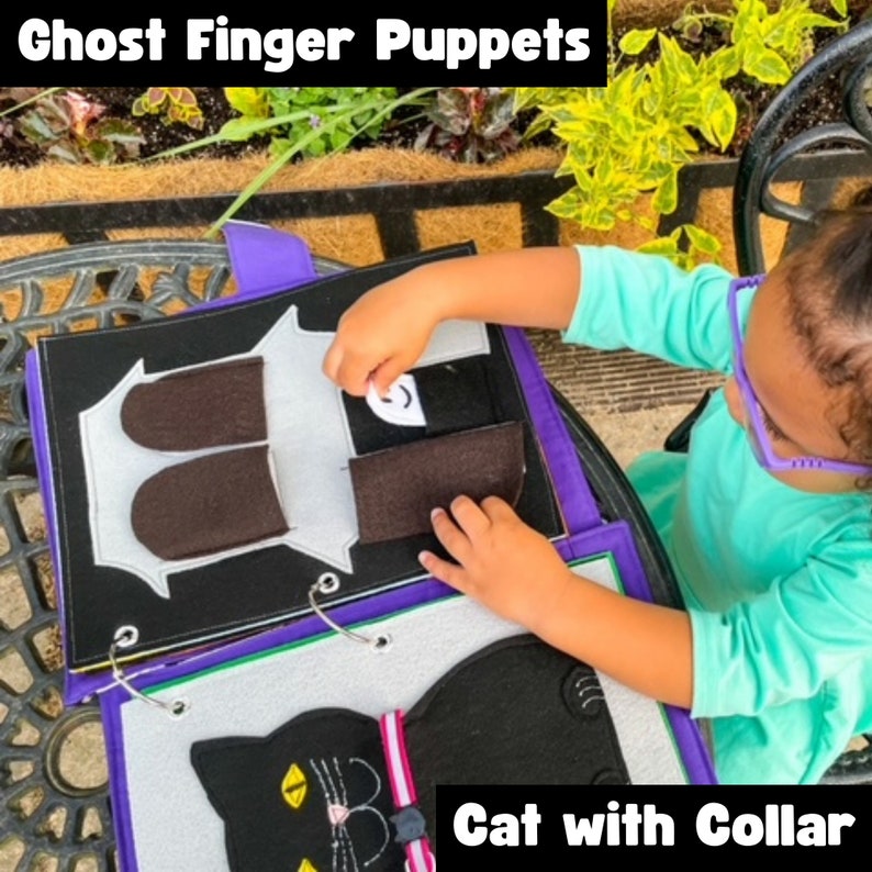 Halloween Quiet Book Pattern, Halloween Busy Book Template, Quiet Book ...