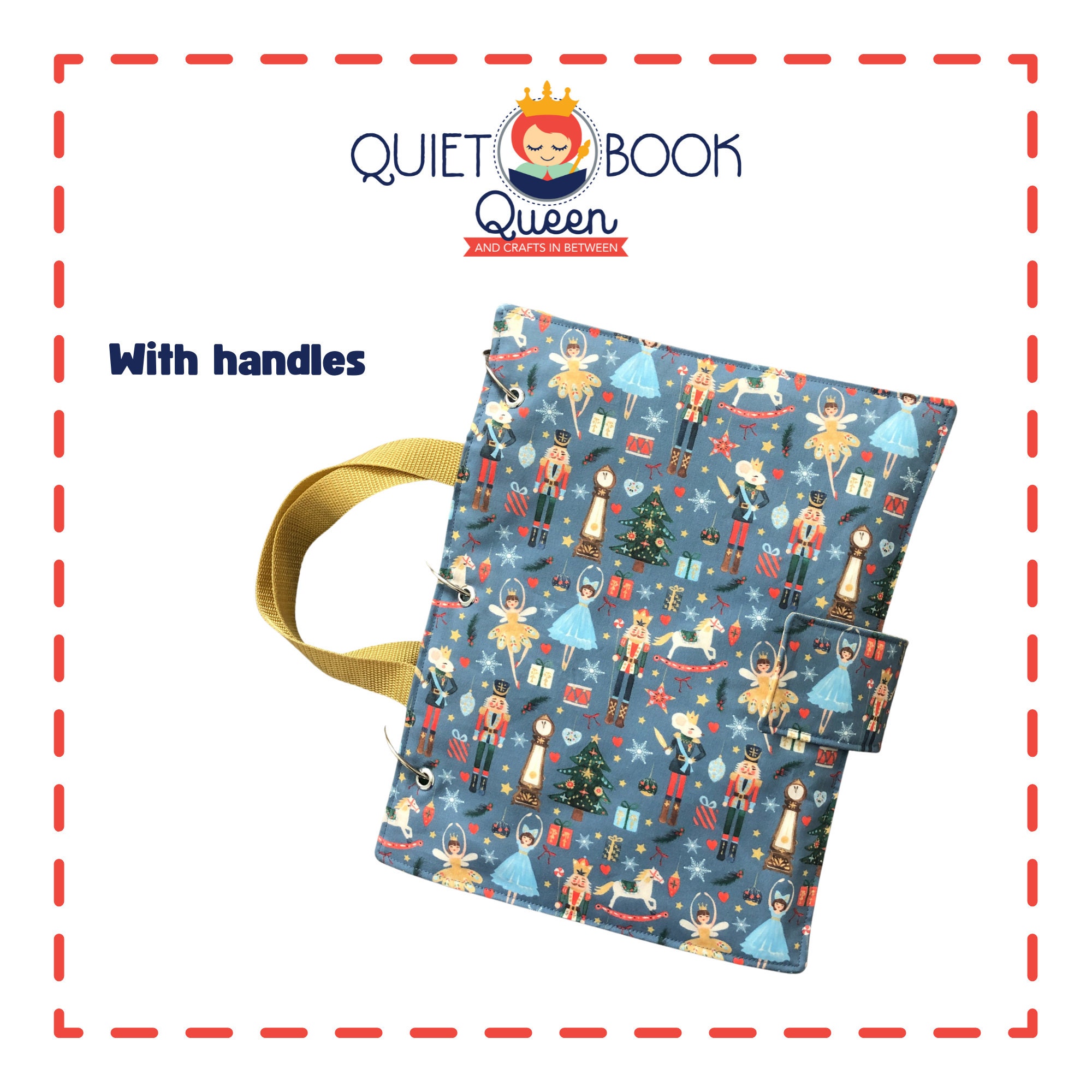 Quiet Book Cover Sewing Pattern, Busy Book, Sewing Tutorial, Montessori ...