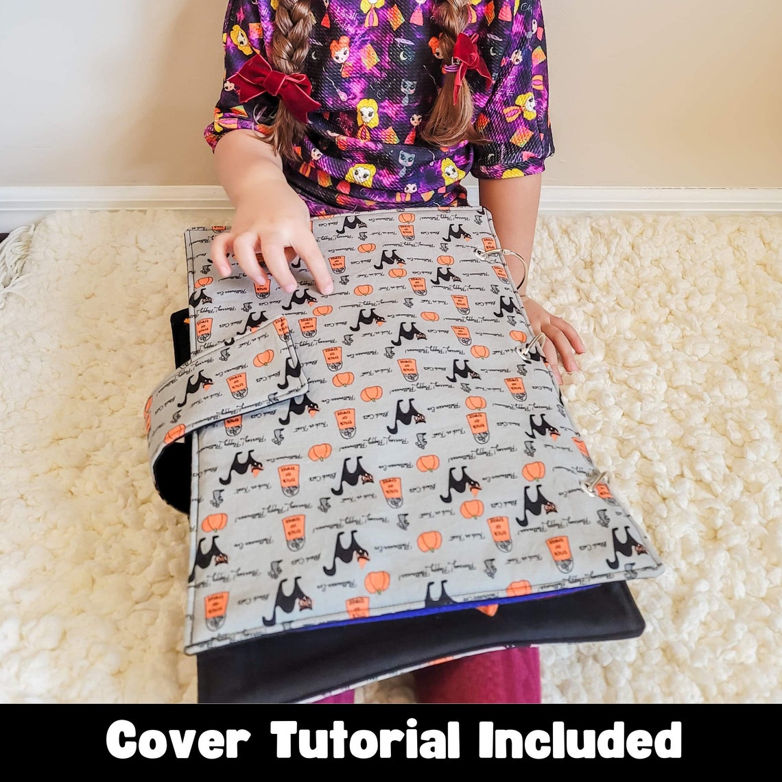 Halloween Quiet Book Pattern, Halloween Busy Book Template, Quiet Book ...