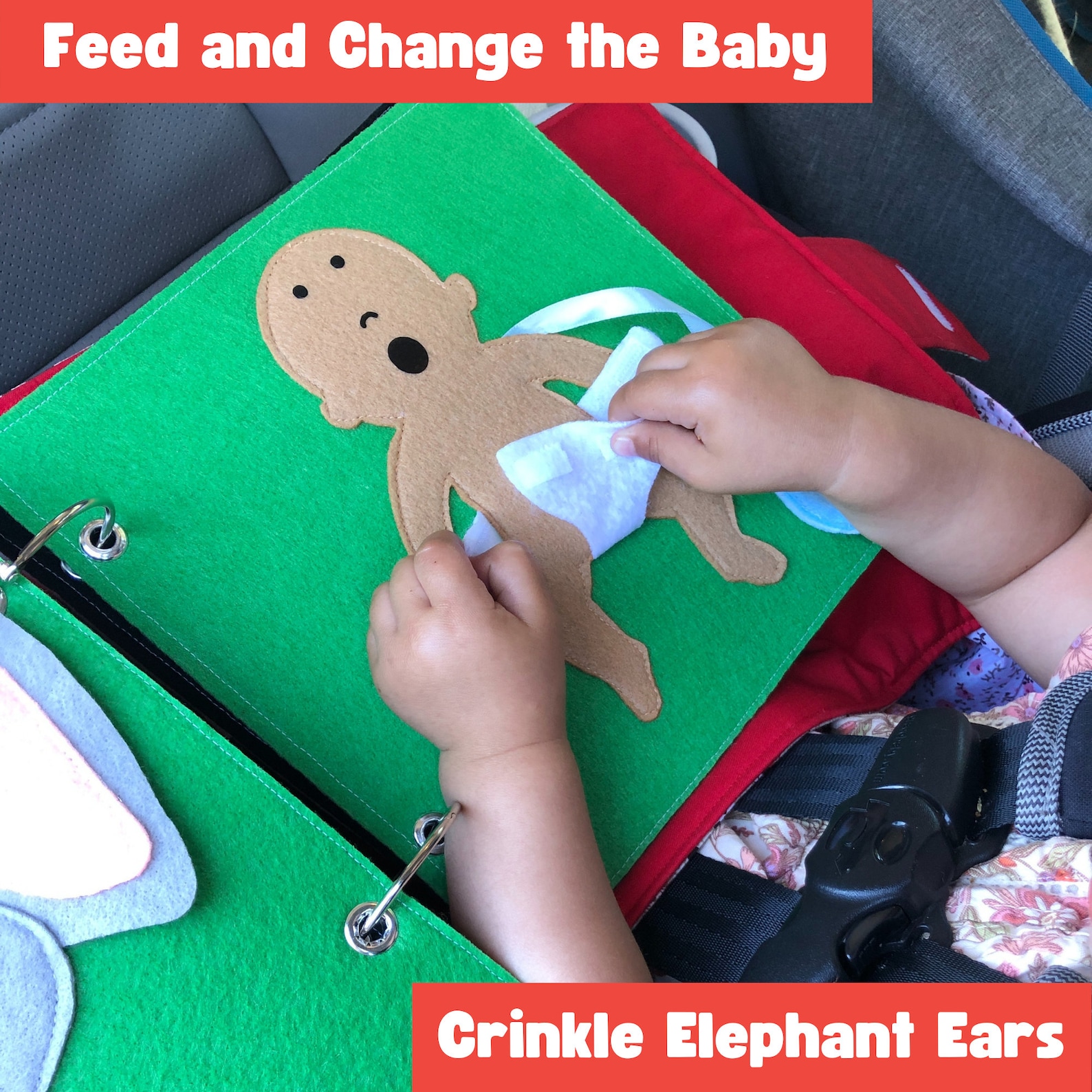 Toddler Quiet Book, Busy Book, Sewing Pattern, Felt Book, Sensory Book ...