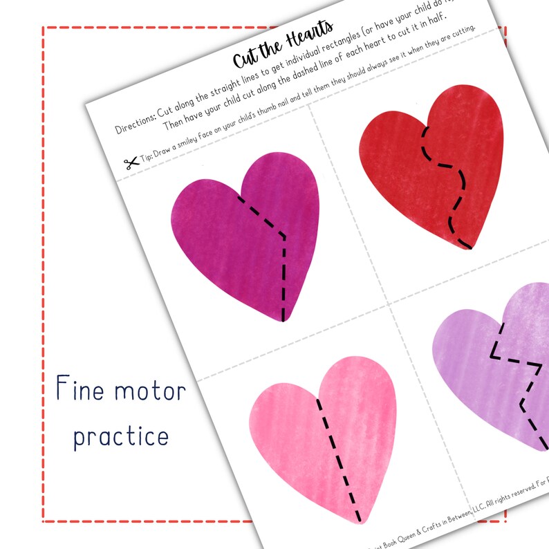 Valentine's Day Preschool Activities, February Printable Activities for ...