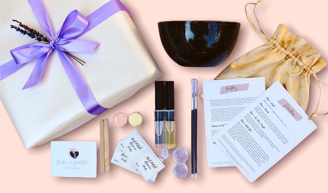 KINTSUGI KIT: With Bowl - Etsy