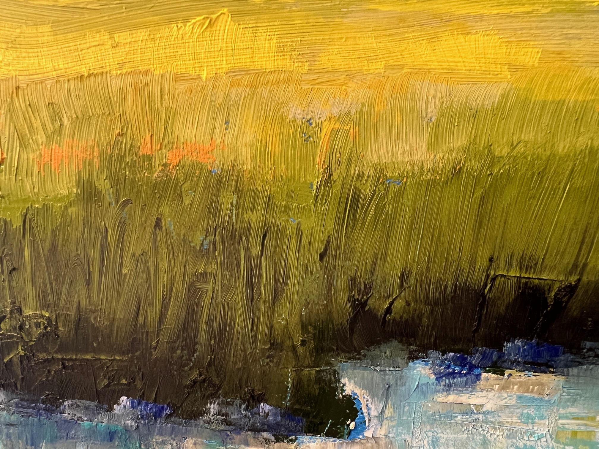 Signed Low Country Marsh Oil Painting: Tidal Creek Landscape - Etsy