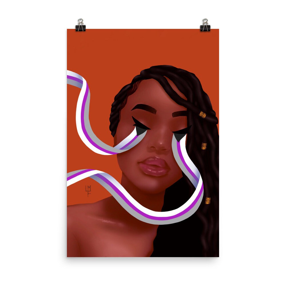 Demi Tears Poster | Etsy