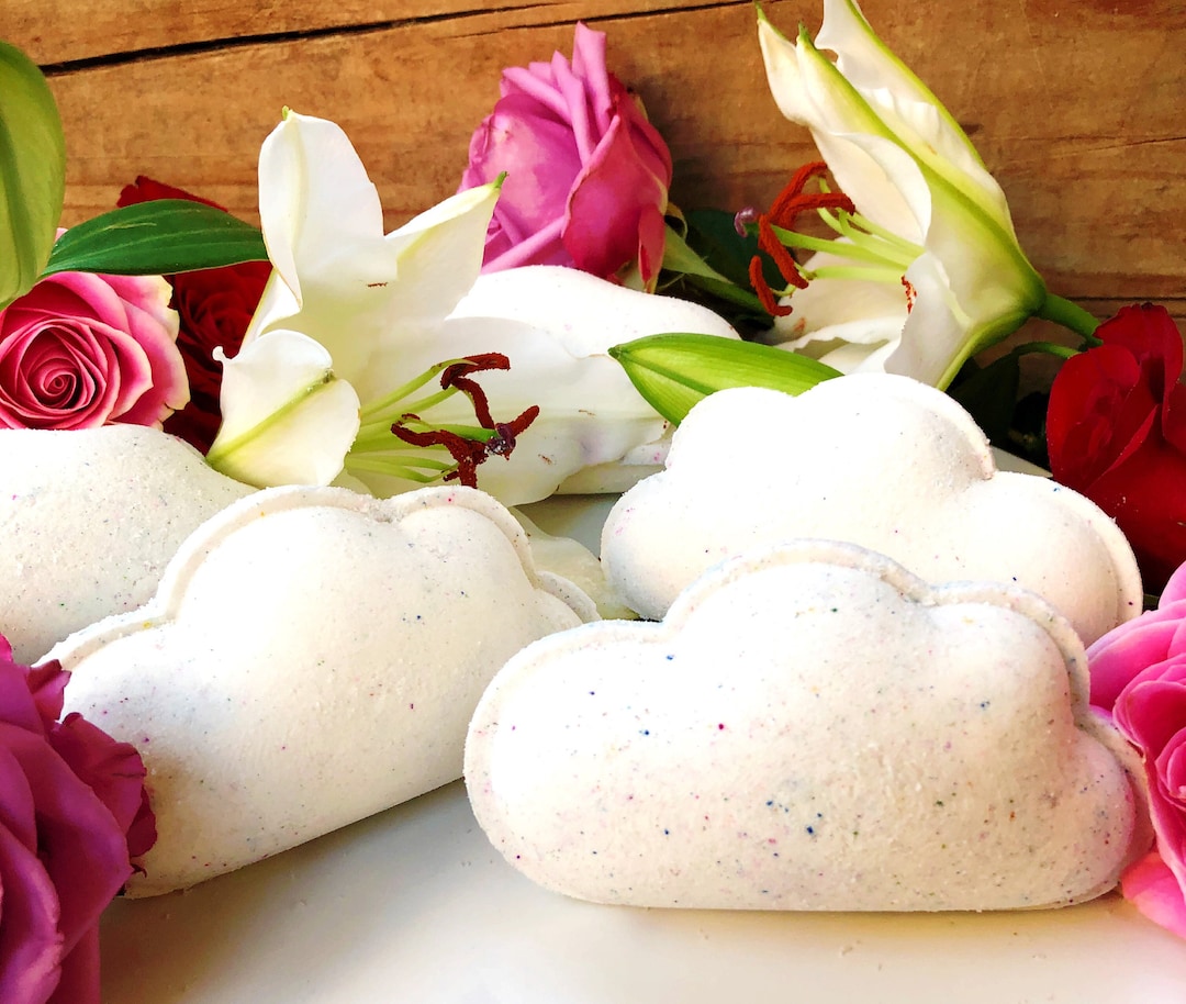 Rainbow Cloud Bath Bombs, Rainbow Bath Bomb,cloud Bath Bomb,bath ...