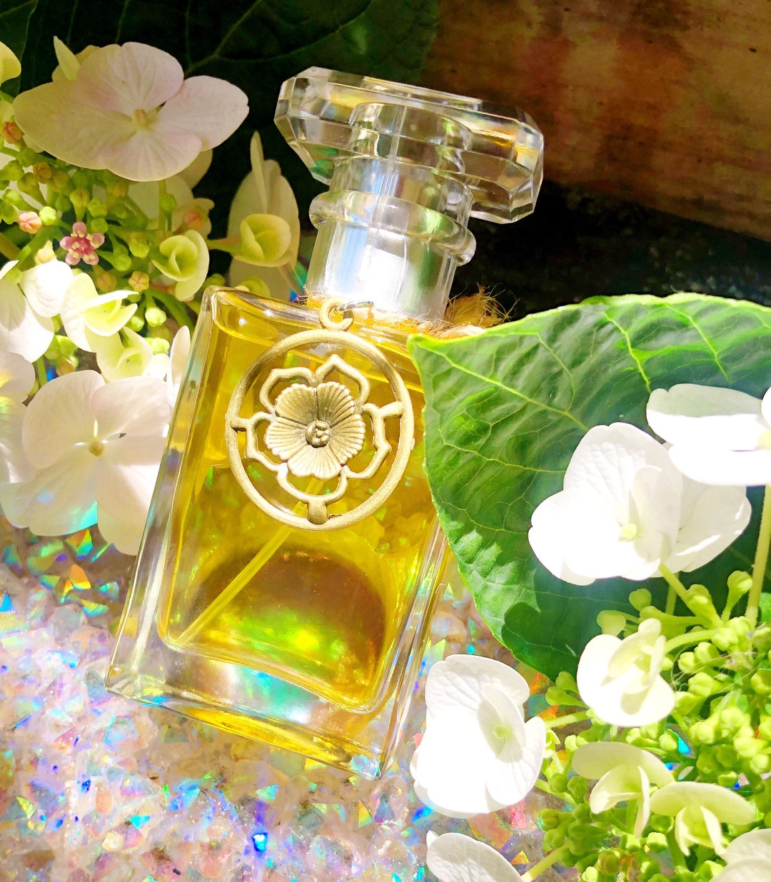 Flower Moon Perfume: Jasmine, Rose, and Sandalwood - Handmade - Etsy